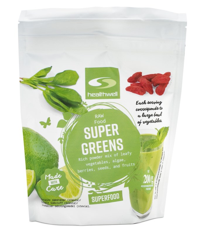 Køb Super Greens hos Healthwell.dk